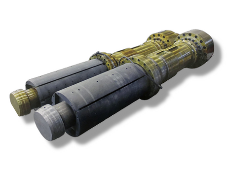 Uncoiler mandrel, Casting and rolling metallurgy, Metal strip ...